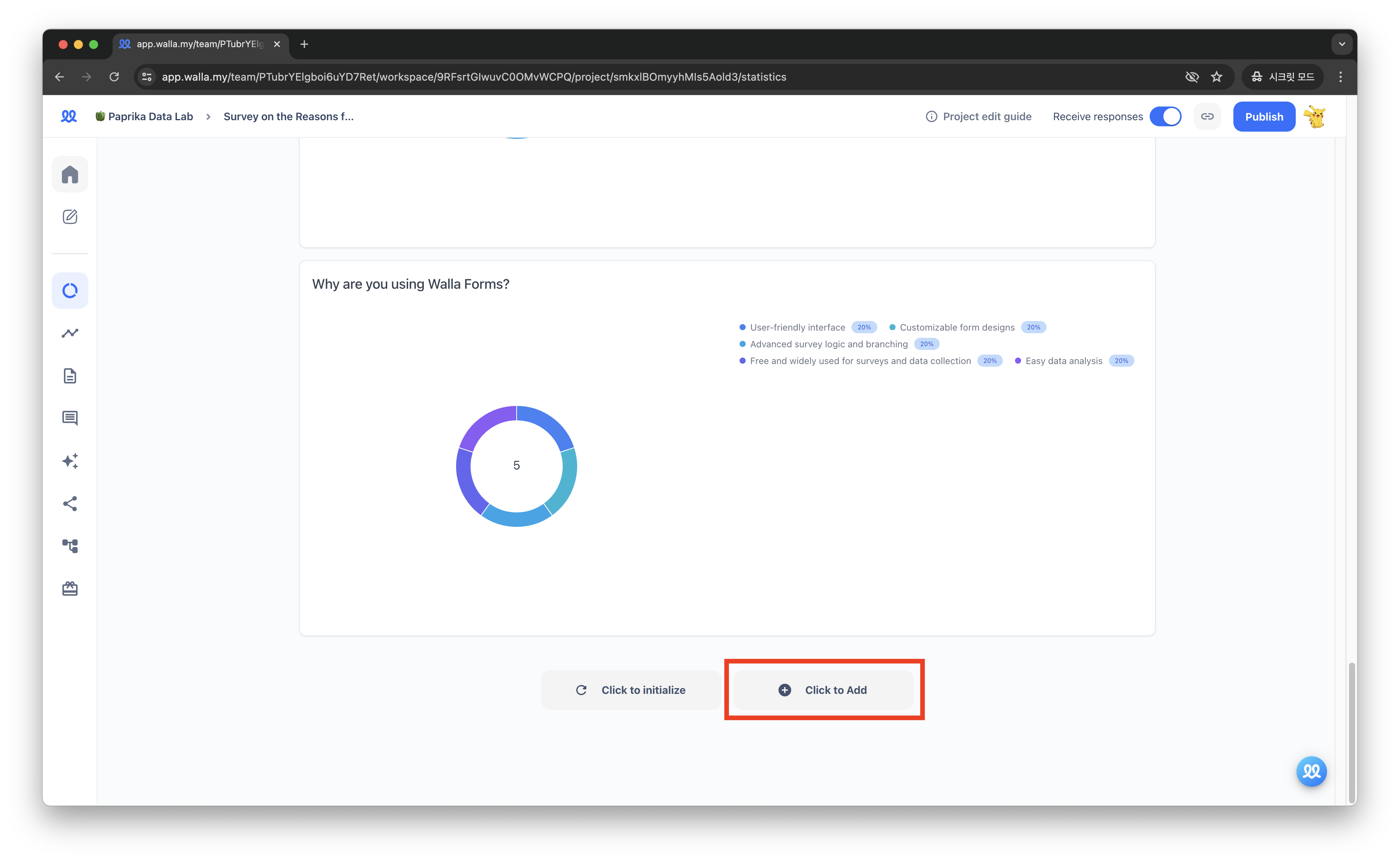 Check Survey Results - Walla Docs
